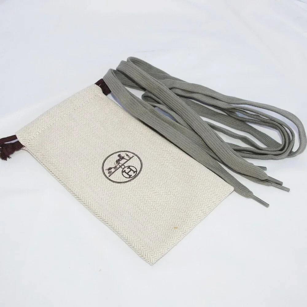 Hermes | Shoes | Hermes Replacement Shoelaces Grey In Dust Bag New ...